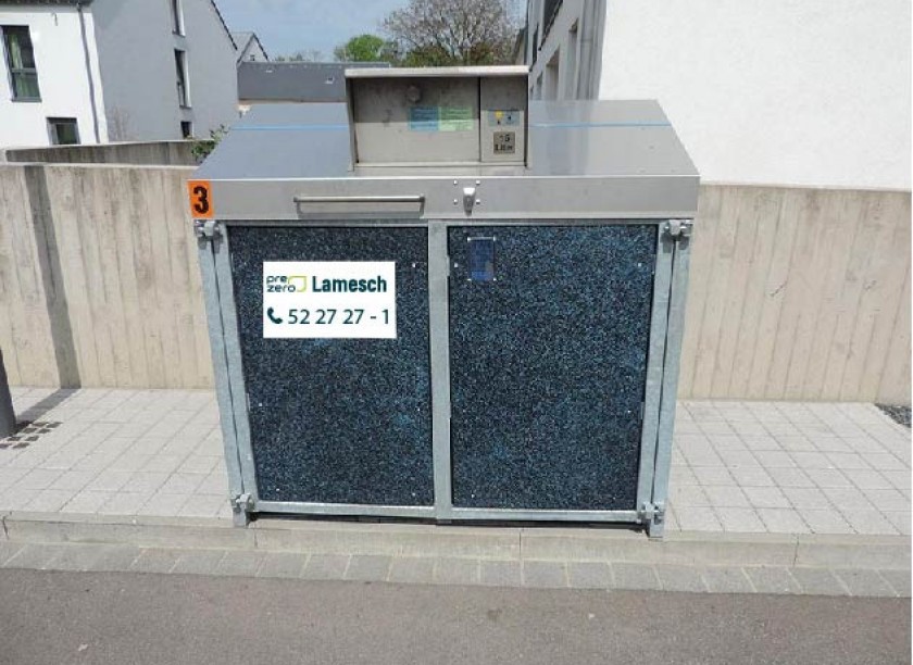Collecte de déchets résiduels au Luxembourg ♻️ Lamesch PreZero